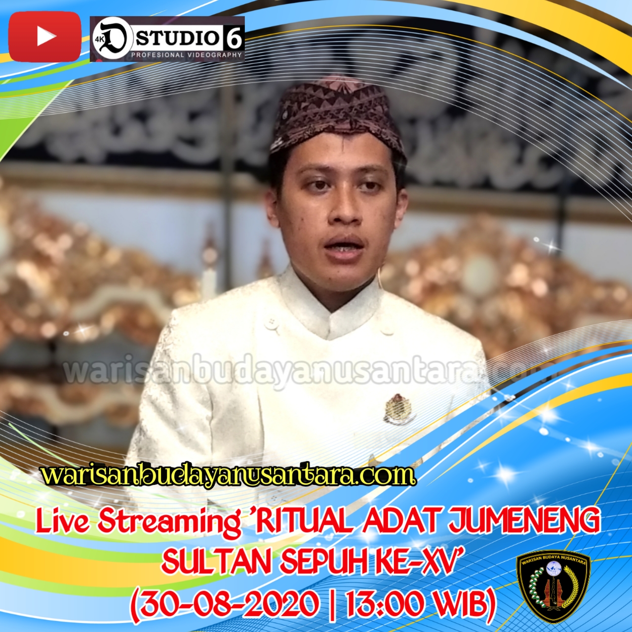 Live Streaming Ritual Adat Jumeneng Keraton Kesepuhan, Sultan Sepuh Ke ...