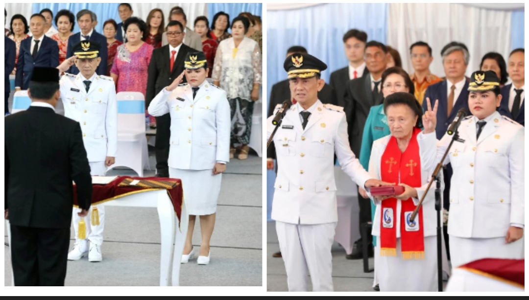 Bupati dan Wakil Bupati Kepulauan Talaud Sulut 2025–2030 Resmi Dilantik ...